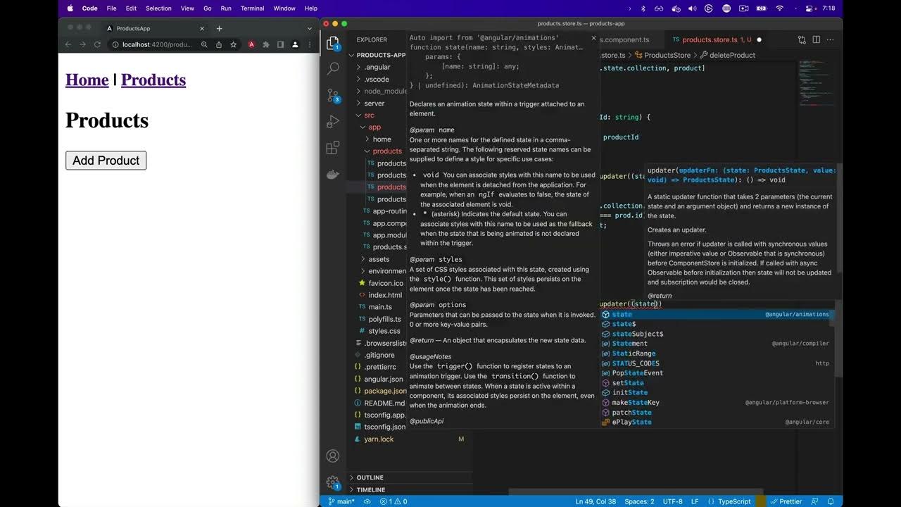 Angular State Management Tutorial with NgRx Component Store - YouTube
