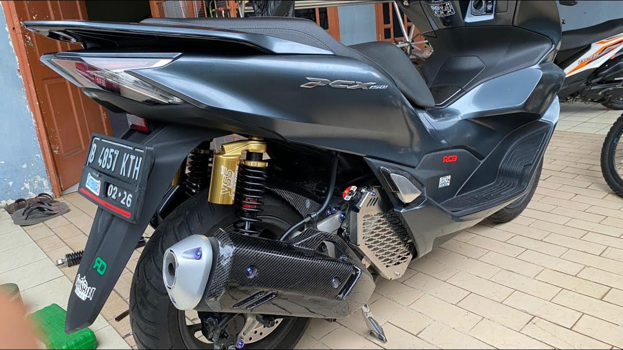 Unboxing & Tutorial Memasang Shockbreaker YSS G series Honda PCX 160 ...