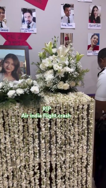 Air india crash RIP. your support means the world. #airindia #delhi # ...