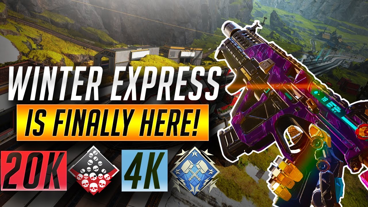 20+ KILLS & 4K+ DAMAGE IN WINTER EXPRESS LTM! (Apex Legends Season 11 ...