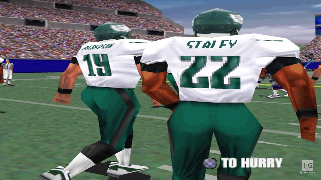 NFL GameDay 2000 - Gameplay - YouTube