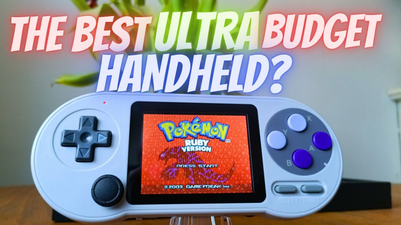 THE BEST ULTRA BUDGET RETRO HANDHELD DATA FROG SF2000 - YouTube