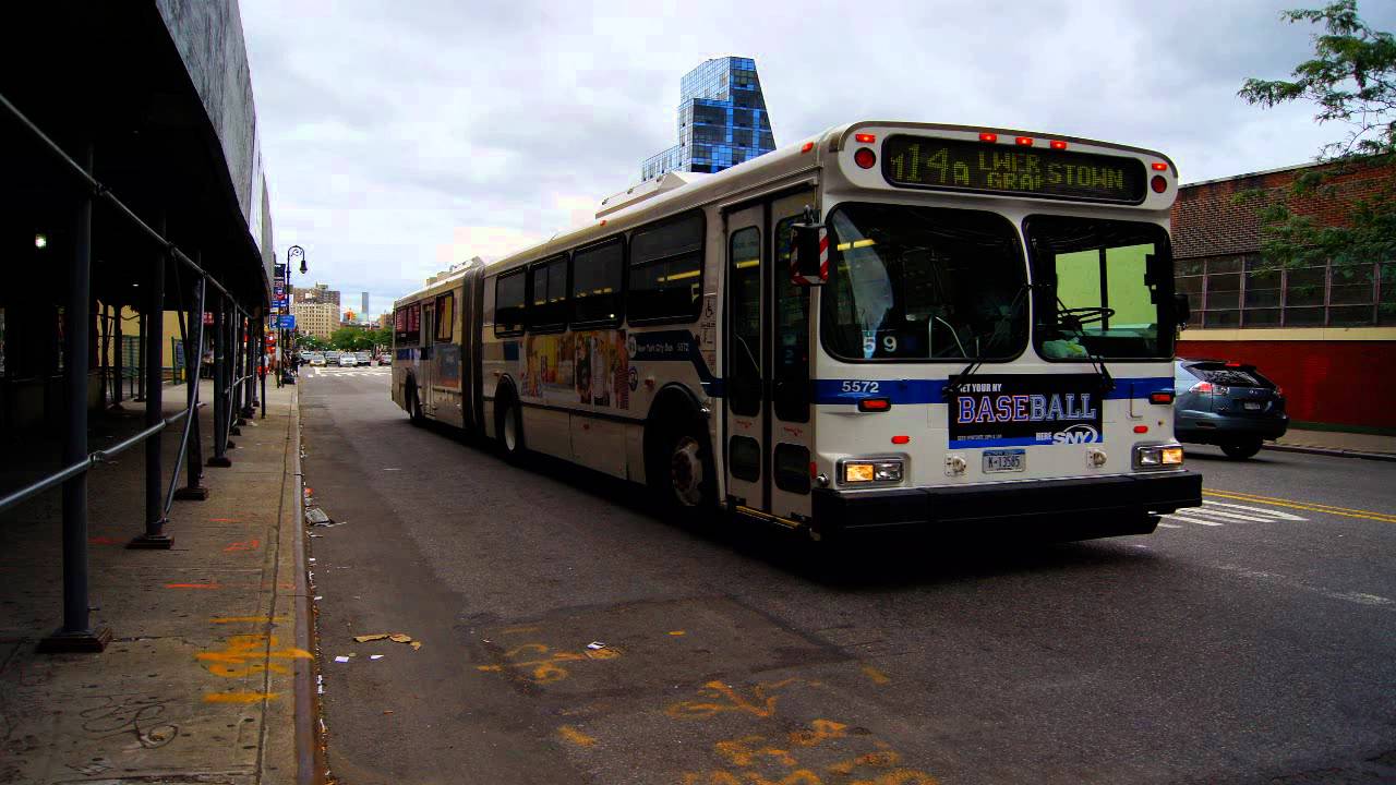 MTA New York City Bus 2003 New Flyer D60HF 5604 [ Audio Recording ...