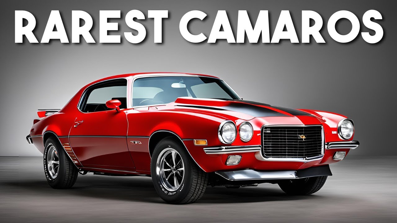 10 RAREST Chevrolet Camaros Ever Made! - YouTube