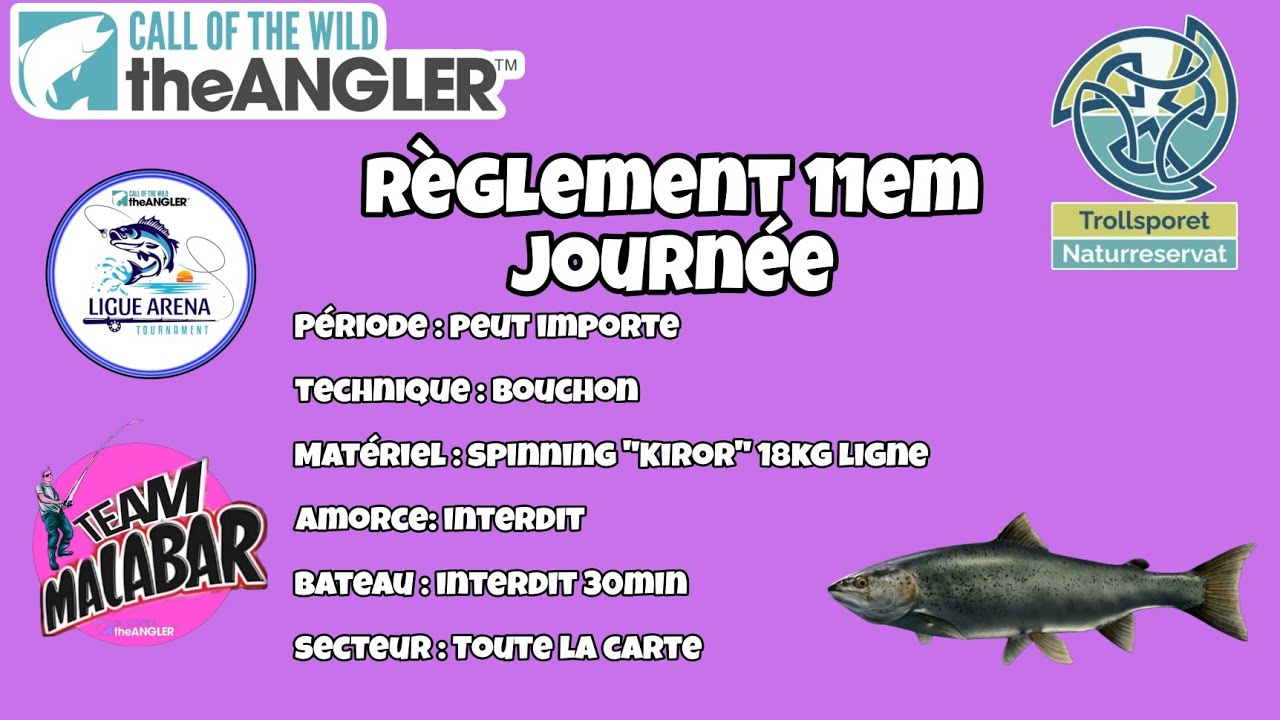 THE ANGLER COW LIGUE ARENA 11em J. Saumon - YouTube