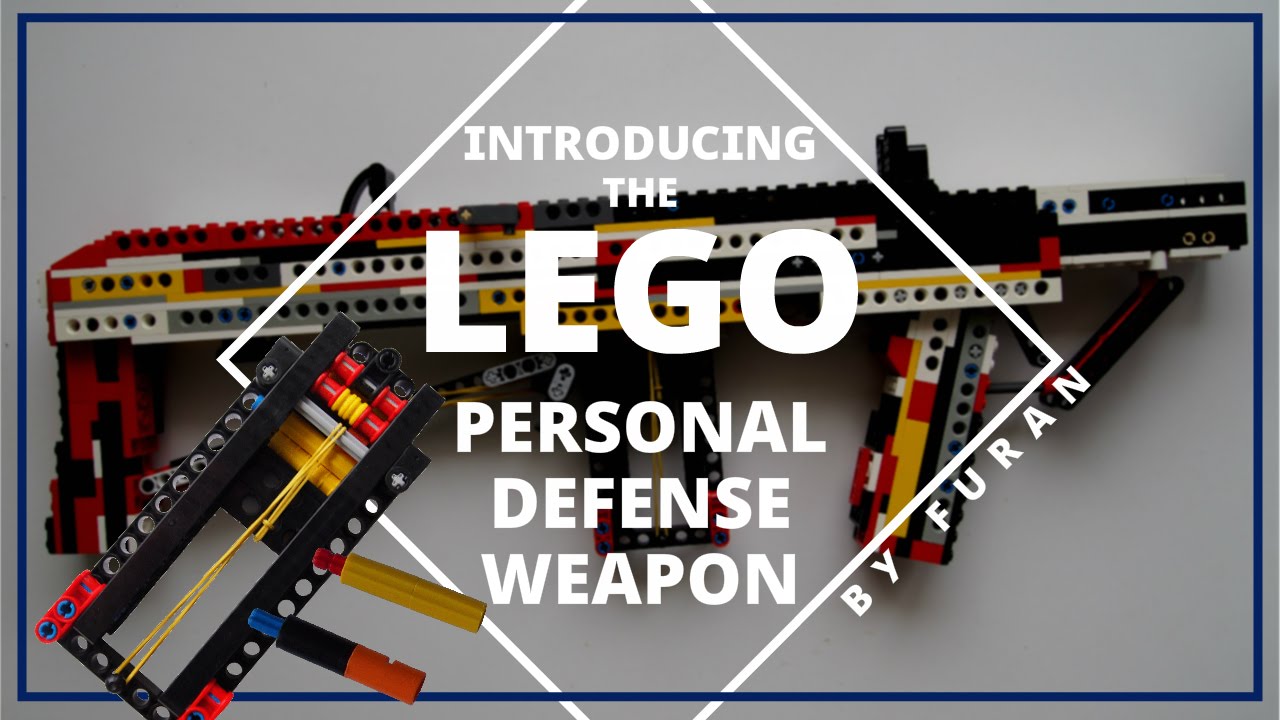 Introducing the LEGO PDW GUN (working rifle) | FURAN - YouTube