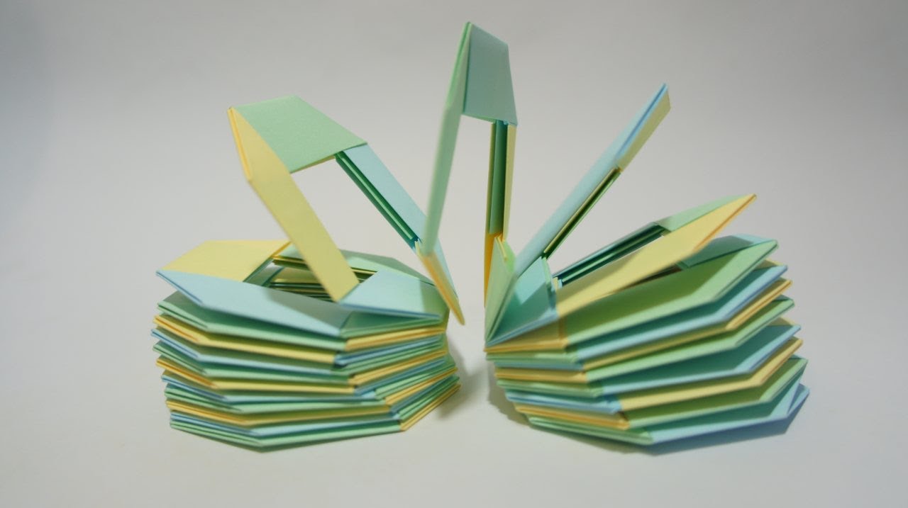 Origami Slinky Sticky Notes 38 Origami Ideas In 2025 | Origami, Paper