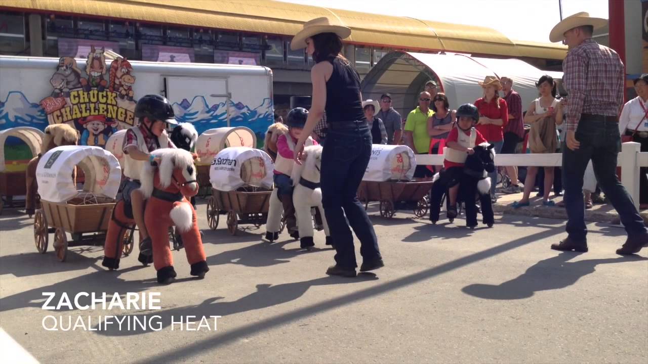 Calgary Stampede Kids Chuck Challenge 2014 07 - YouTube