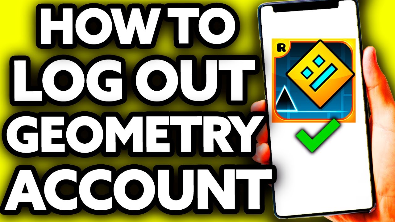 How To Log Out of Geometry Dash Account [EASY!] - YouTube