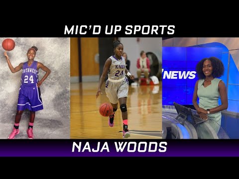 Mic'd Up Sports: Naja Woods - Multimedia Journalist, @ABC57News - YouTube