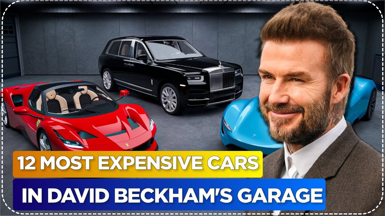 12 Most Expensive Cars Showcased In David Beckham's Garage - YouTube