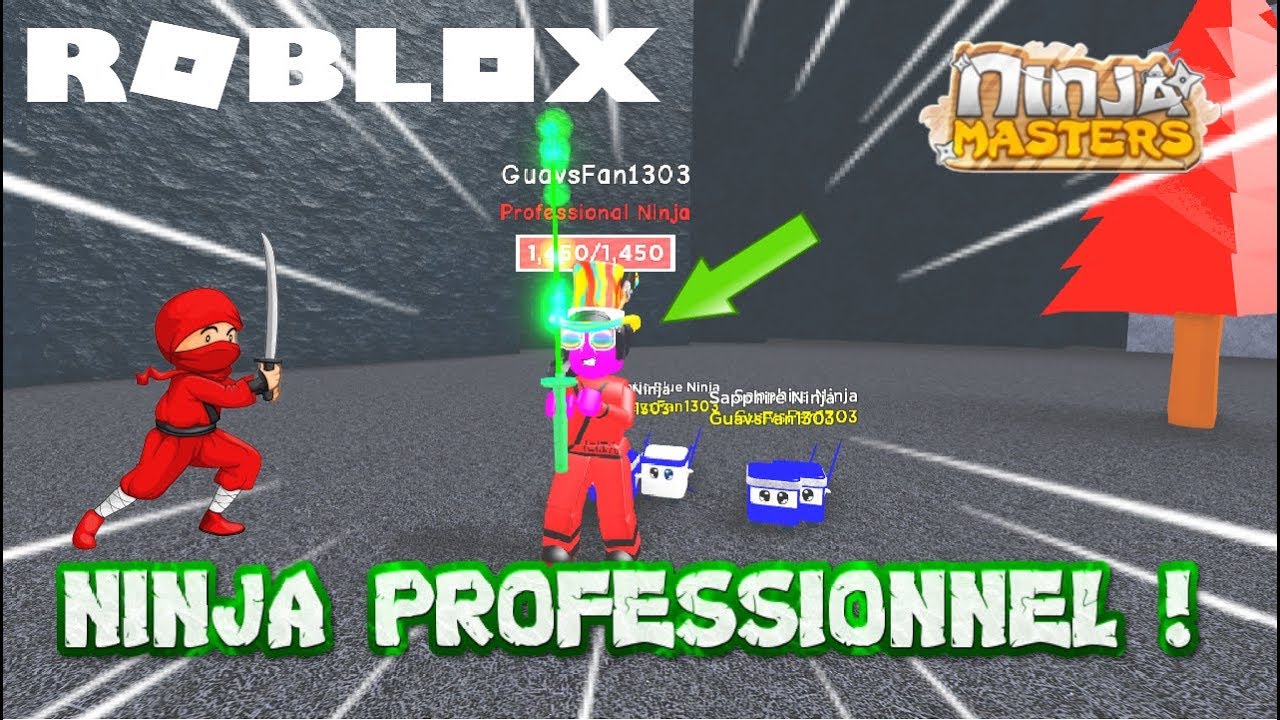 JE SUIS UN NINJA PROFESSIONNEL ! | Roblox Ninja Masters - YouTube