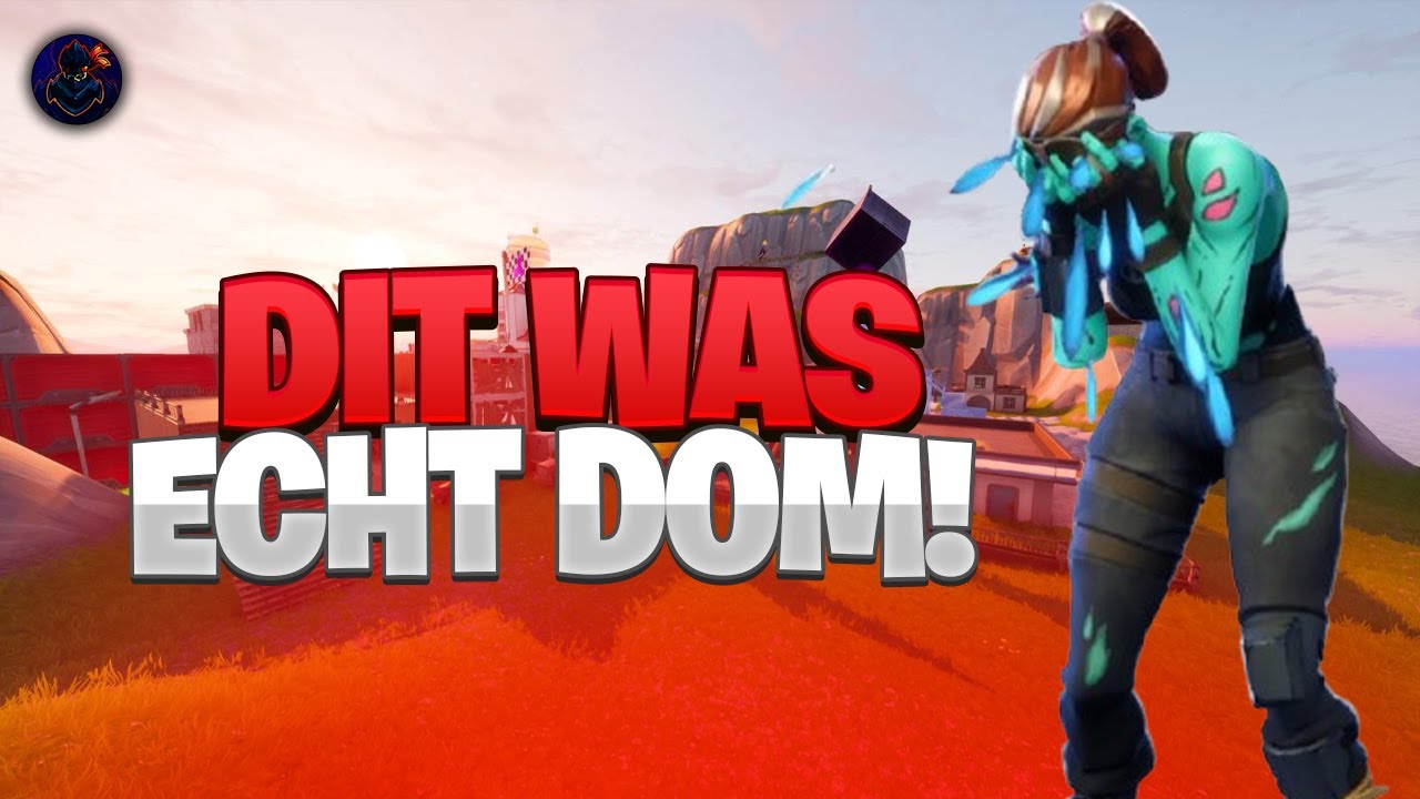 DIT WAS ECHT TE *DOM* VAN MIJ! - Fortnite solo og (Nederlands) - YouTube