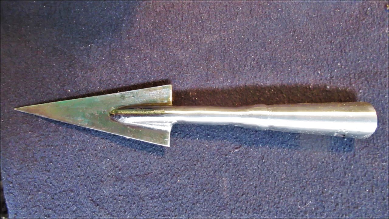 Nice Big home made SPEAR POINT - YouTube