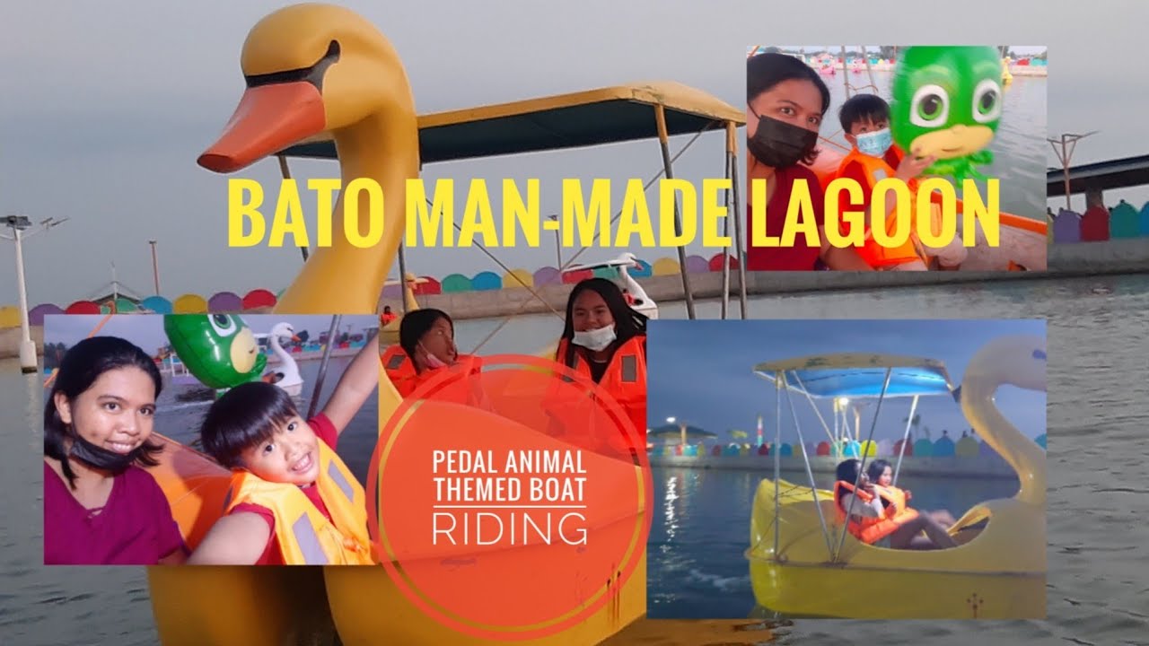 BATO MAN-MADE LAGOON PEDAL BOAT RIDING - YouTube