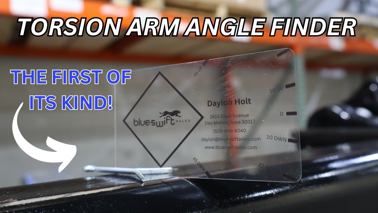 Torsion Arm Angle Finder | How To Find The Angle Of A Torsion Axle Arm ...