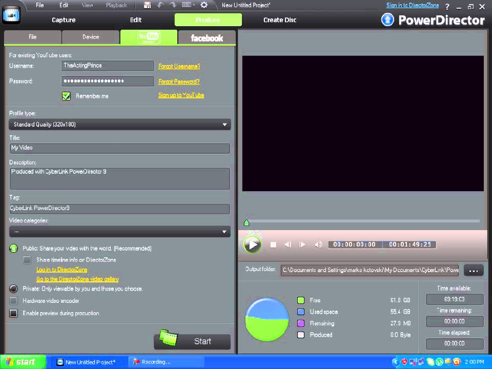 Cyberlink PowerDirector 9 Tutorial - YouTube