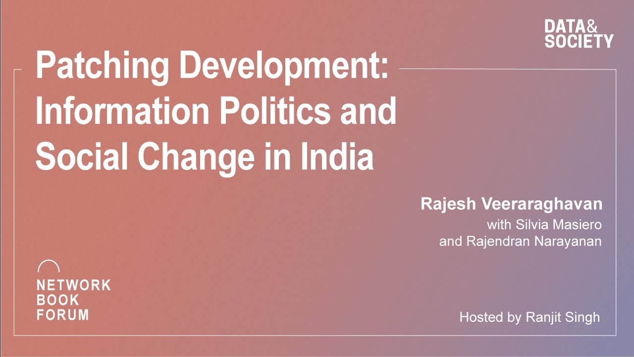 Book Forum: Patching Development: Information Politics and Social ...