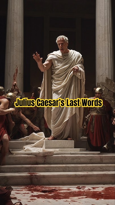 Julius Caesar’s Last Words: The Truth Behind ‘Et Tu, Brute?’ - YouTube