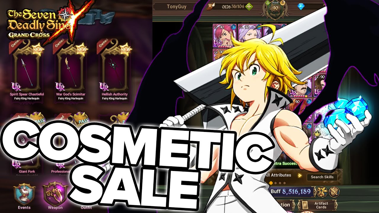 COSMETIC SALE IS COMING SOON!! BEST OUTFITS TO BUY!?! | Seven Deadly ...