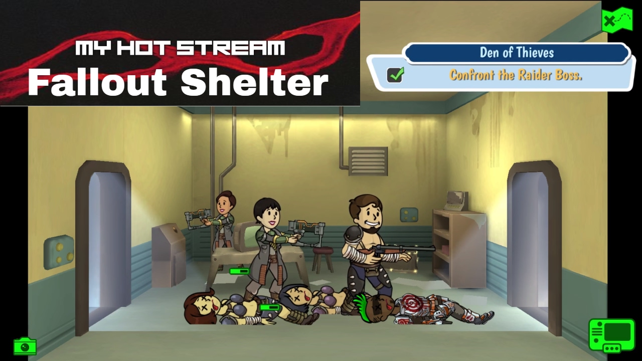 Fallout Shelter (PC) Overseer One-Off Quest (Den of Thieves) - YouTube