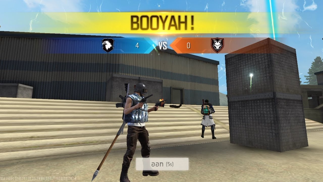 Es game Free Fire mobile game ep.177 (4 × 4) Team Rank - YouTube