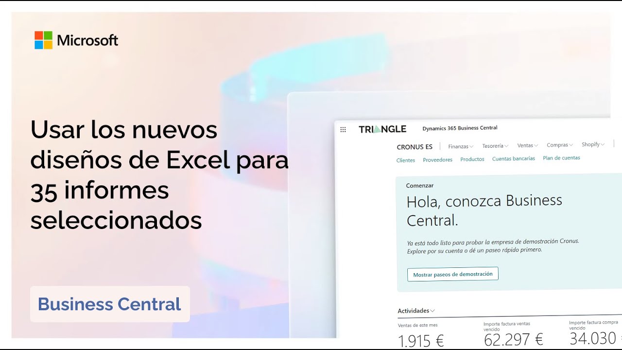 Usar los nuevos diseños de Excel para 35 informes seleccionados ...