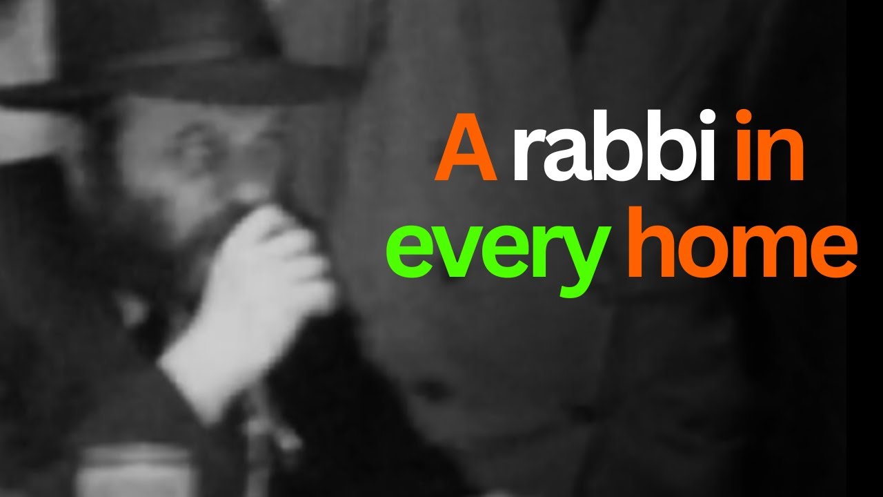 The Rebbe's call for young men to become certified rabbis - YouTube