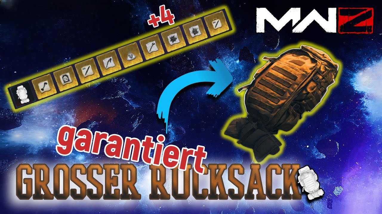 Großen Rucksack in Modern Warfare Zombies besorgen | Super easy | und ...