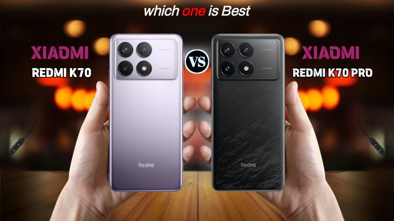 Xiaomi Redmi K70 Vs Xiaomi Redmi K70 Pro || Full Comparison ⚡ - YouTube