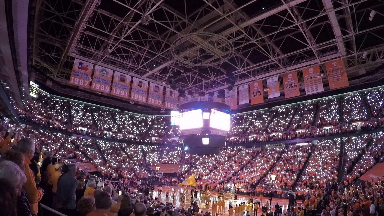 Tennessee Basketball Introduction 2019 - YouTube