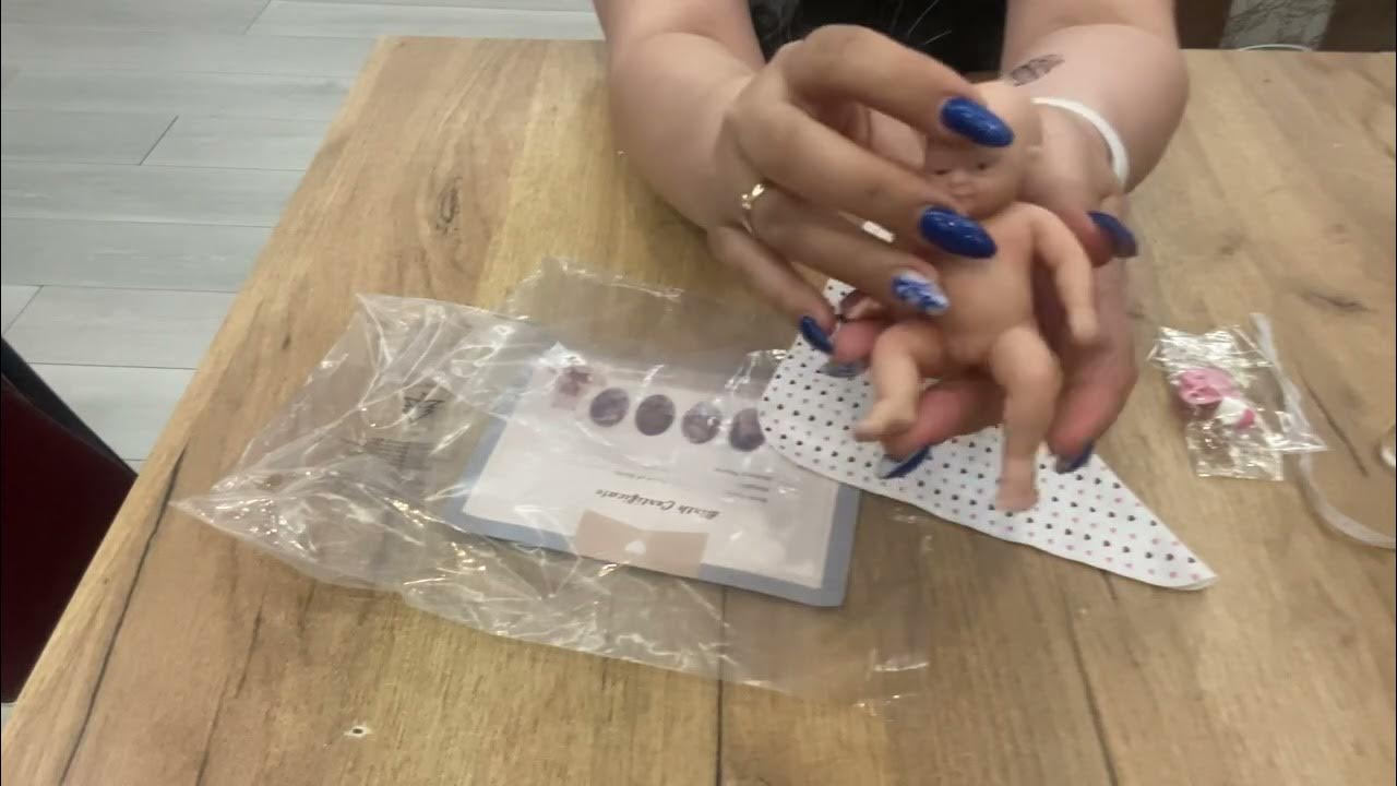 Силиконовая Куколка Реборн 🥰 Маленькая Крошка 🤗Мини Реборн👼Распаковка 🛍 ...