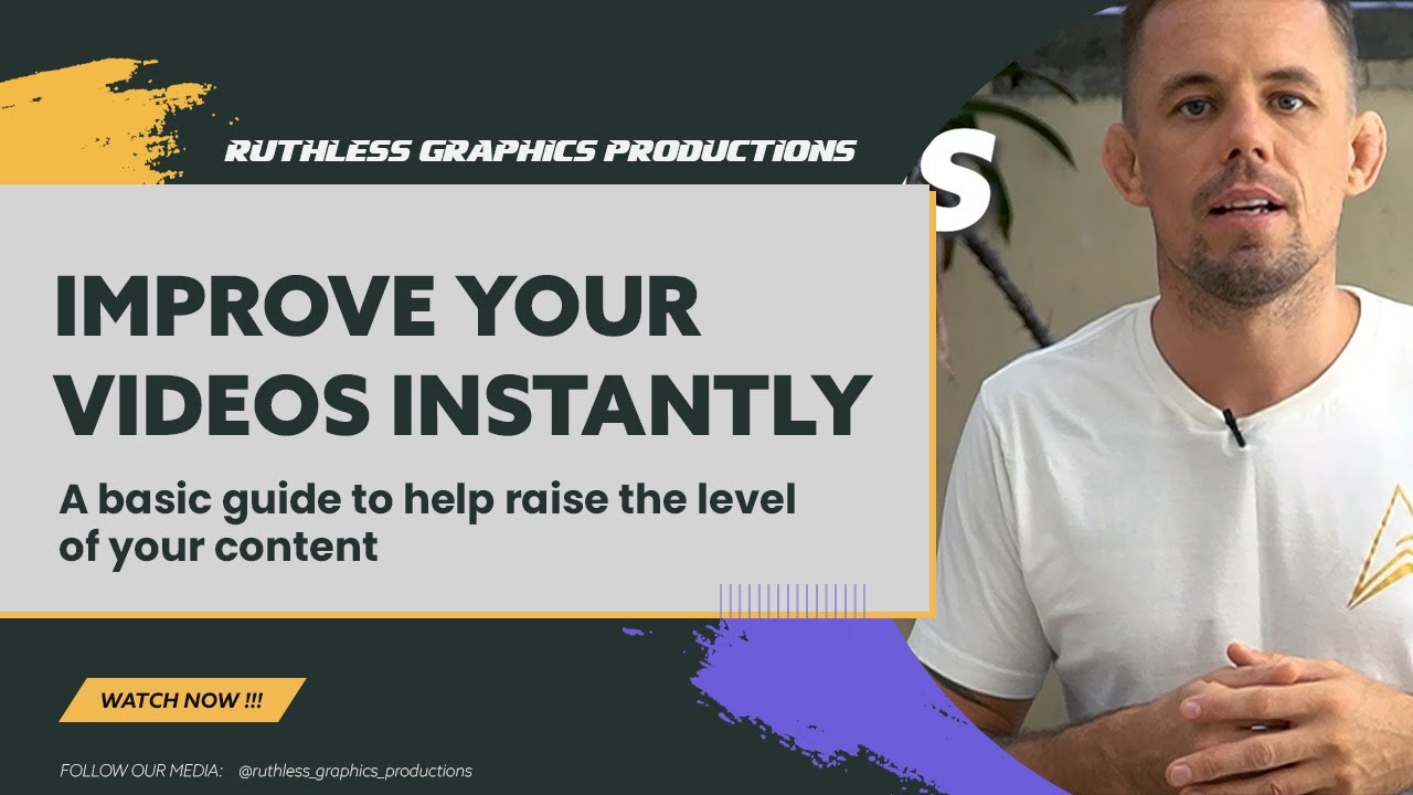 Filming tutorial - Create higher level videos - YouTube