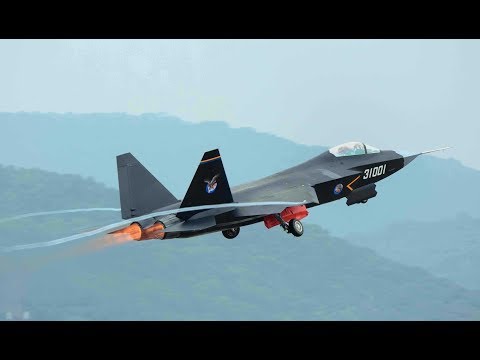 Shenyang J-31 Stealth Fighter takeoff 2019