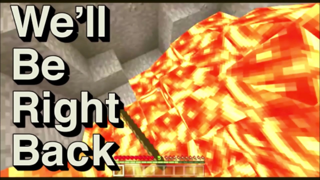 Minecraft | We Will Be Right Back Moments 1 - YouTube