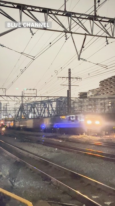 (貨物列車) 2024/11/17 2064レ EF210-342 + コキ24B (百済タ〜東京タ) #Shorts - YouTube