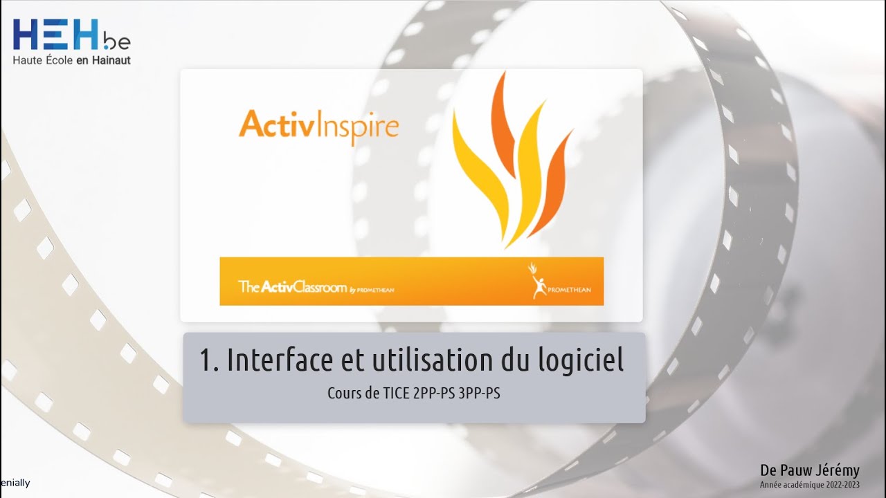 TBI ActivInspire - Partie 1 : Interface et utilisation - YouTube