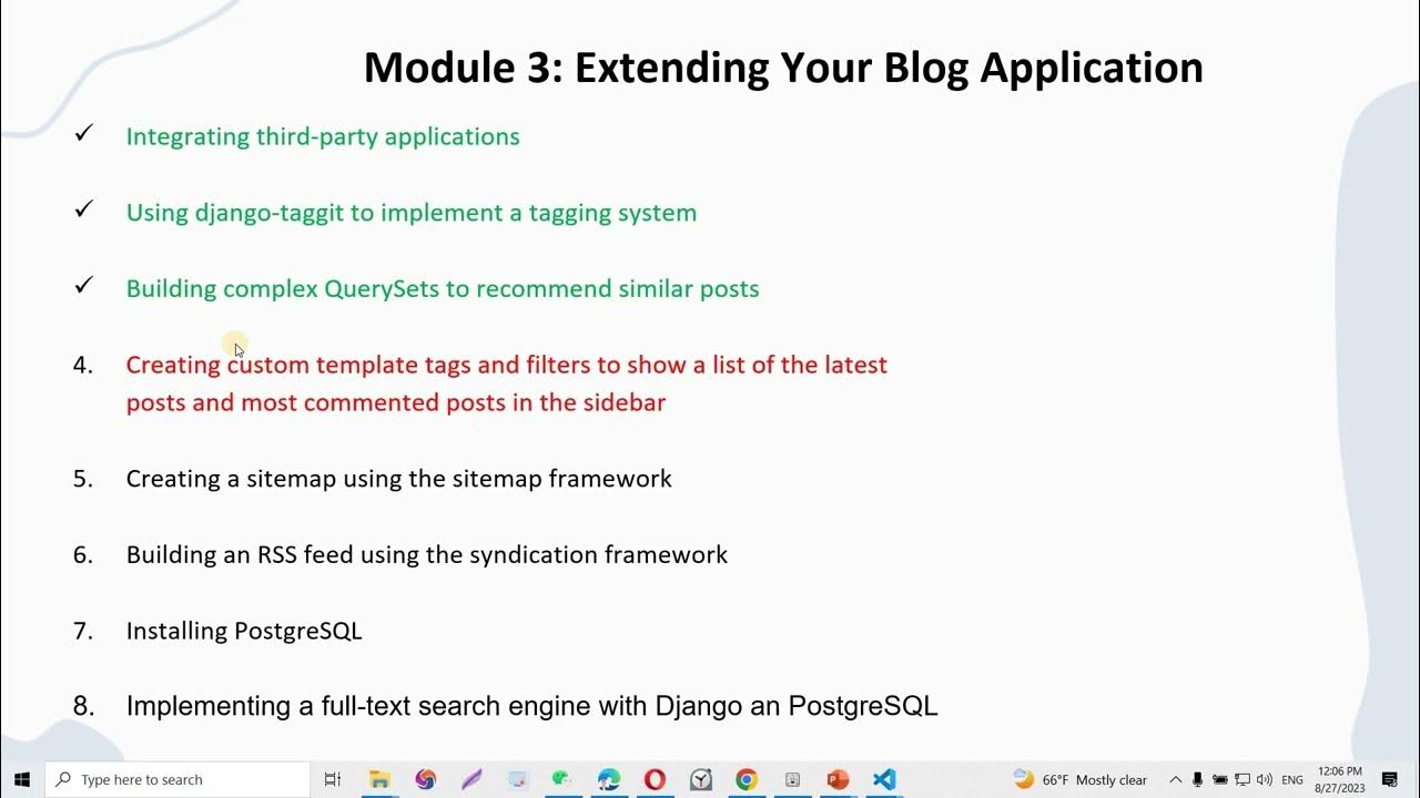 Mastering Django in 2023 (Arabic) – Creating Custom Template Tags and Filters - YouTube