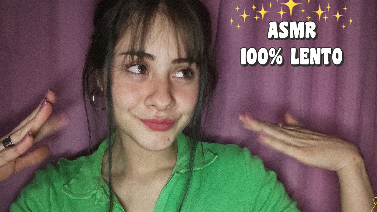 Asmr LENTO y casero (con MOUTH SOUNDS) - YouTube