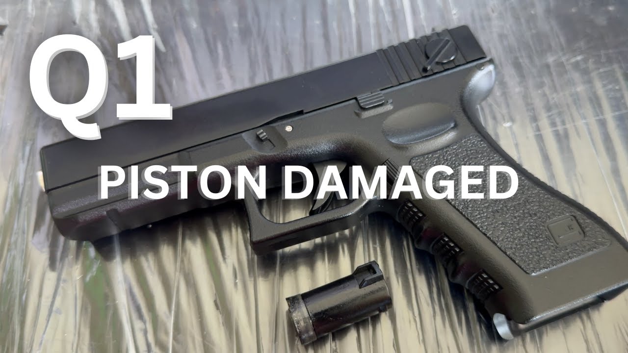 How to replace Glock Q1 or Glock 18 Damaged Piston - YouTube