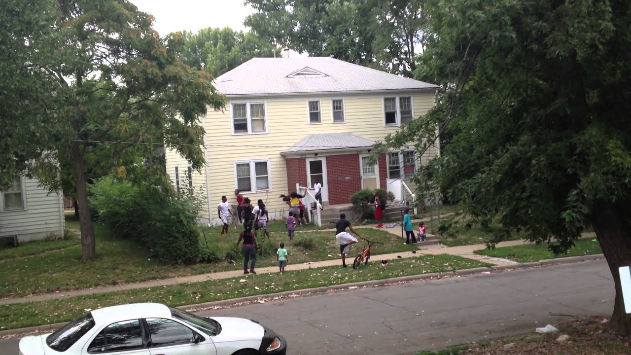 OMAHA NEBRASKA HOOD LIFE 33rd AND FRANKLIN ST. PART 1 - YouTube