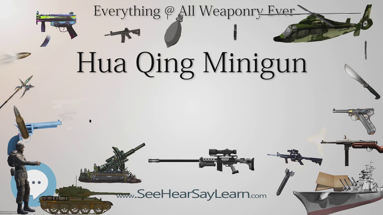 Hua Qing Minigun (Everything WEAPONRY & MORE)💬⚔️🏹📡🤺🌎😜 - YouTube