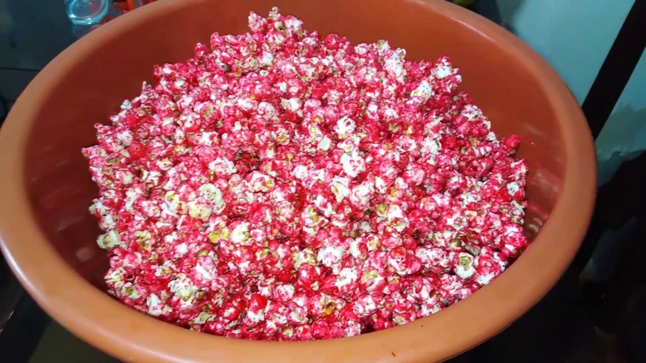 Elaboración de canguil 🍿🍿acaramelado| 💯 % casero - YouTube