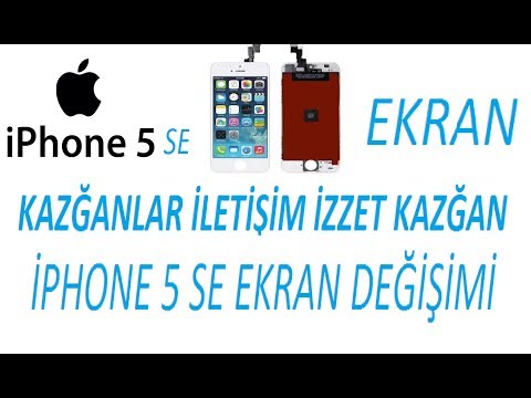 iPhone 5se ekran değişimi
