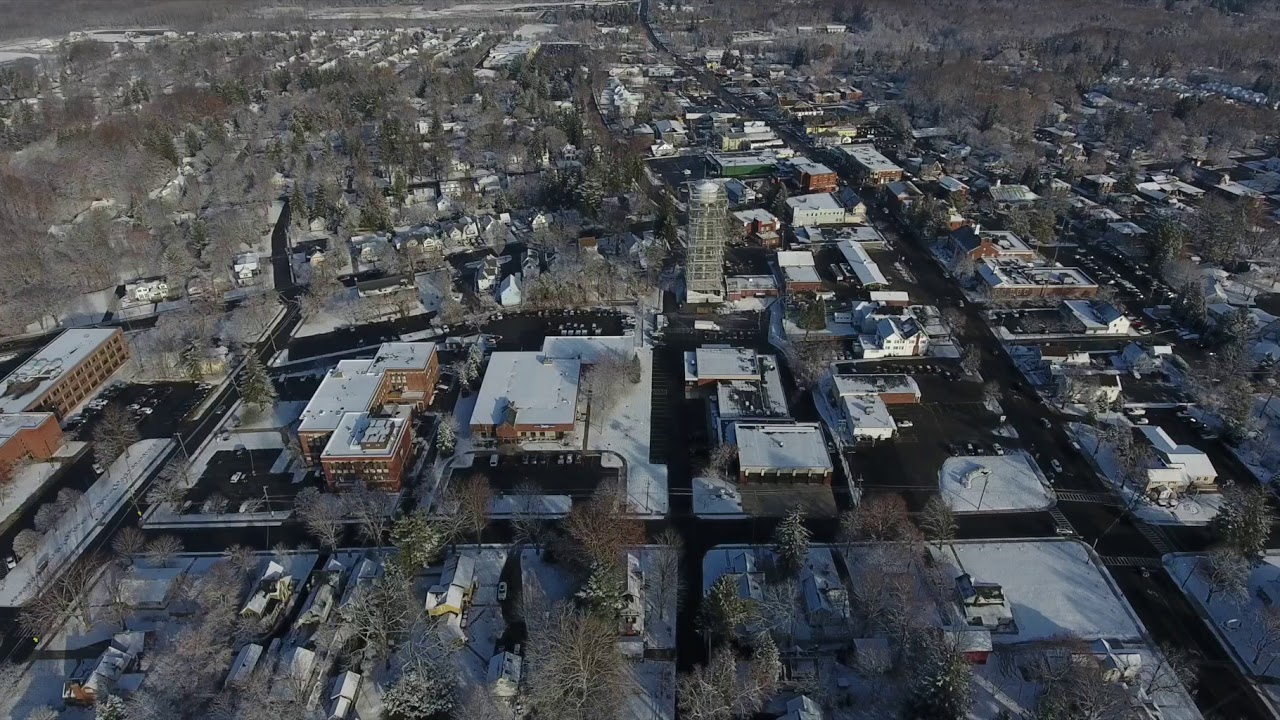 Orchard Park, NY post ice storm - YouTube