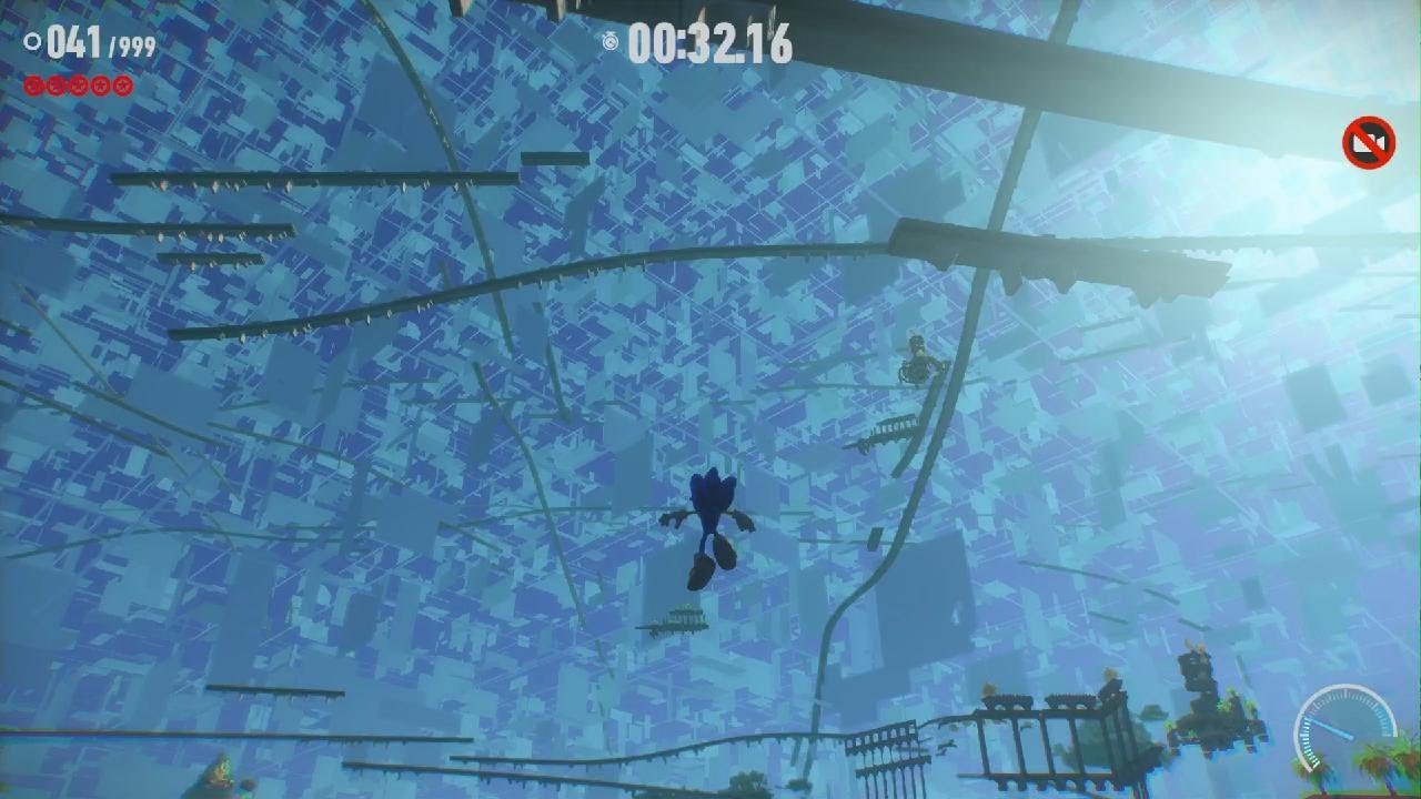 Sonic qui vole (Sonic Frontiers PS5) - YouTube