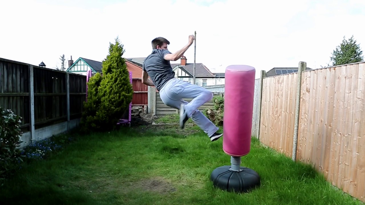 Daily Kick #25 | Jump double kick & reverse 360 round kick | Matrix ...