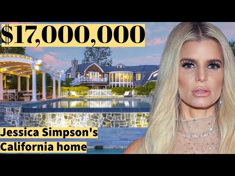 Inside Jessica Simpson's $17M California Home Up For Sale - YouTube