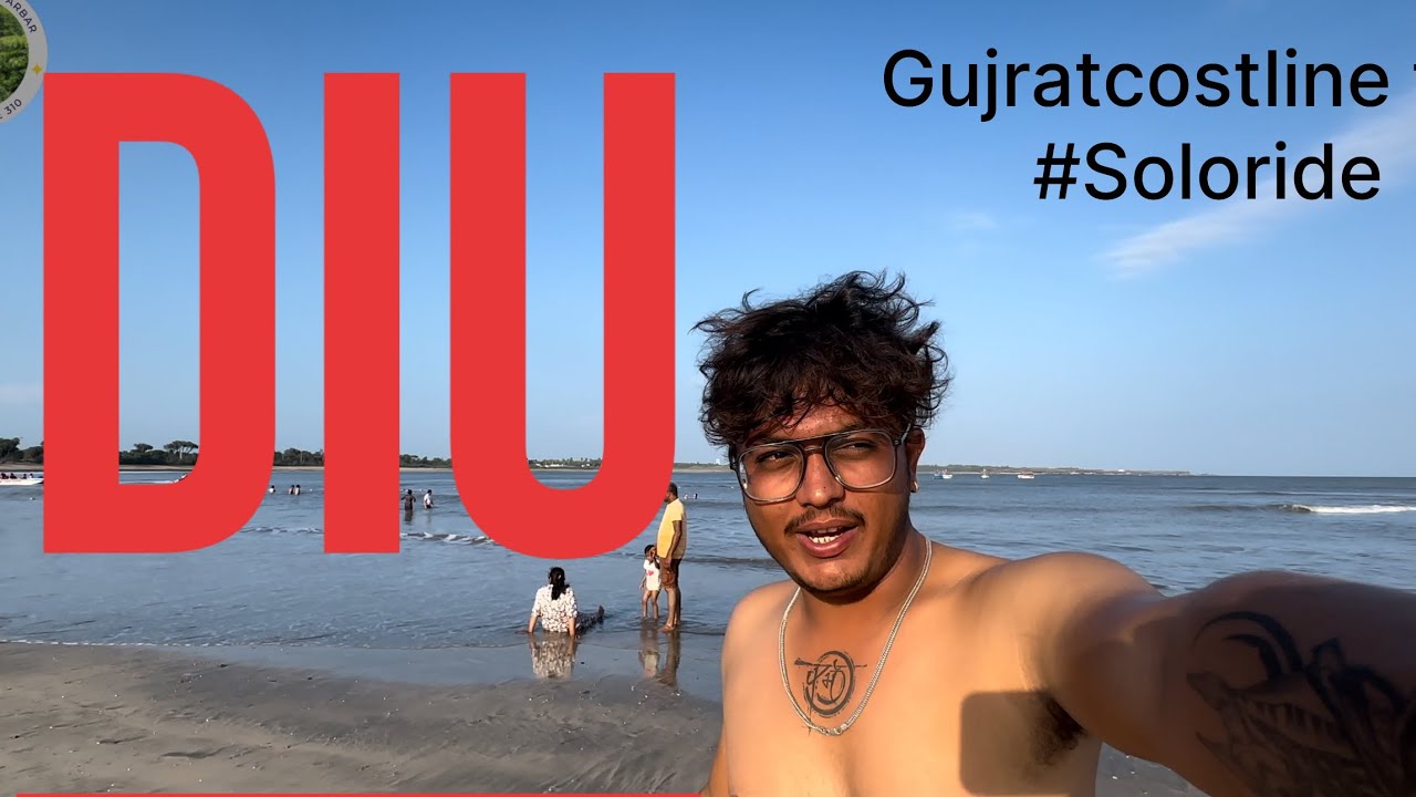Diu | Somnath to Diu on Bike | Solo Rider | Darbarxride310 | Ride On ...