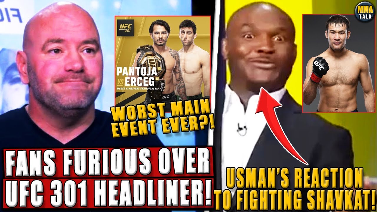 MMA Community VERY DISAPPOINTED over UFC 301 HEADLINER! Usman's ...